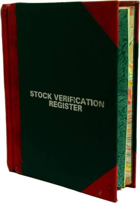 Standard Library Service Stock Verification Register - 100 leaves ...