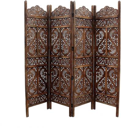 realms kraft Solid Wood Decorative Screen Partition Price in India ...