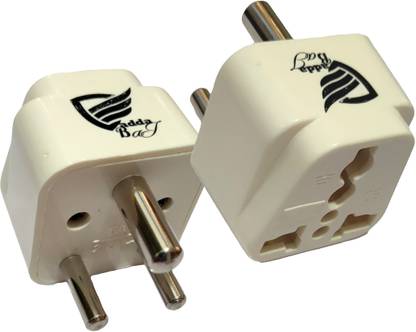 vadda bai Pack of 2 (Type D) 3 Pin Adapter for Convert USA/UK/Japan ...