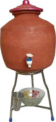 GREEN TOUCH Erthen Pot Stand,Water Pot Holder,Matka Stand,Water Pot ...