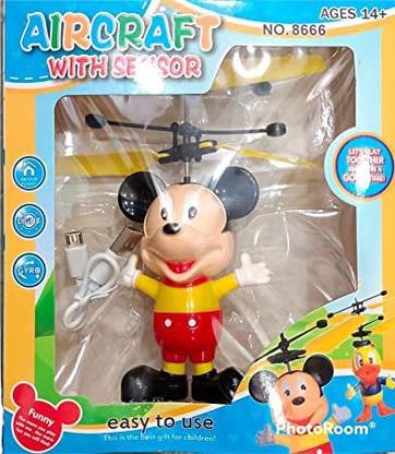Gupta sales Smart Aircraft with Sensor-Flying Mickey Mouse, Doraemon ...