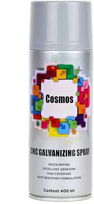 Cosmos Zinc Galvanizing Spray Paint 400 ml Price in India - Buy Cosmos ...