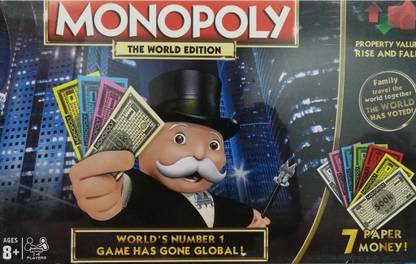 EasyToBuy MONOPOLY WORLD EDITION Board Game Accessories Board Game ...