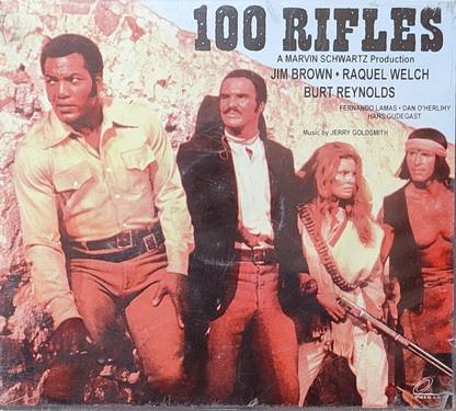 Raquel Welch Jim Brown 100 Rifles