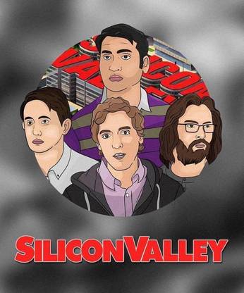 Team Silicon Valley Matte Finish Poster Paper Print - Animation ...