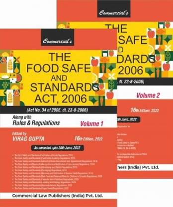 The Food Safety And Standards Act, 2006 Along With Rules And ...