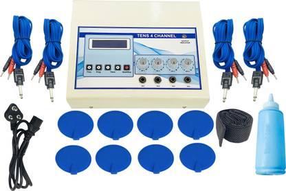 ALPHA MEDITECH INDIA 4 CHANNEL TENS LCD FOR PAIN RELIEF Physiotherapy ...