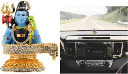 Stylewell Shiv Shiva Shivling Shankar Lingam Murti Metal Statue for Car ...