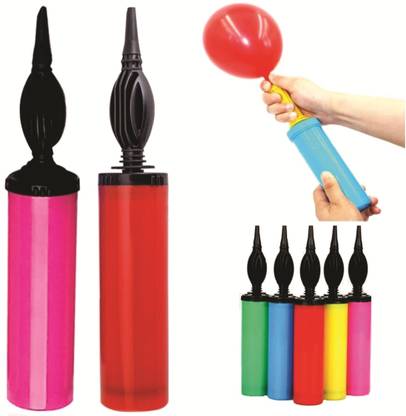 Flipkart.com | MAANAAS Solid Pink Red Long Lasting Manual Air Balloon ...