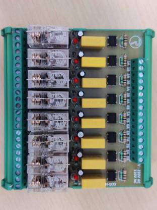 JT make RELAY CARD 8CH 1C/O 230VAC Electronic Components Electronic ...