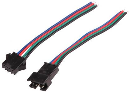 INVENTO 4pcs - 2 sets 4 pin Male & Female 4 wire JST Connector Cable ...