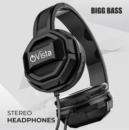 Ovista Over Ear Wired Headphones, Ergonomic Headset with Deep Bass ...