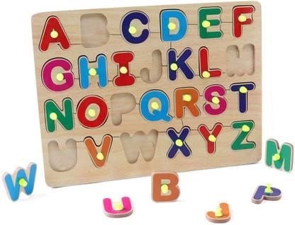 AMUSING Capital Letter Alphabets Jigsaw Puzzle 3D Educational learning ...