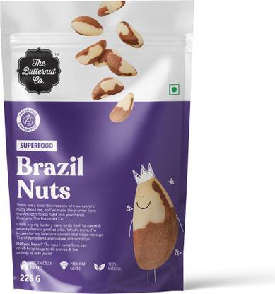 The Butternut Co. Premium Brazil Nuts Without Shell | High Protein ...