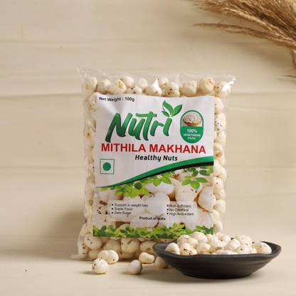 Nutri Mithila Makhana, Lotus Seeds, Phool Makhana, Puffed Kernels ...