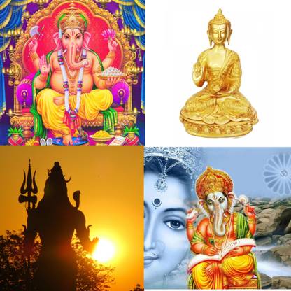 Gods and Godesses Wall Poster/Religious Wall Posters (12x18 Inch ...