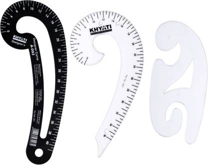 Flipkart.com | Khyati Stationery Redesigned Tailoring Scales Set ...