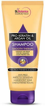 St.Botanica Pro Keratin & Argan Oil Smooth Therapy Shampoo, 175 ml ...