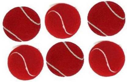 VICKY red cricket tennis ball- 6 pieces Cricket Tennis Ball - Buy VICKY ...