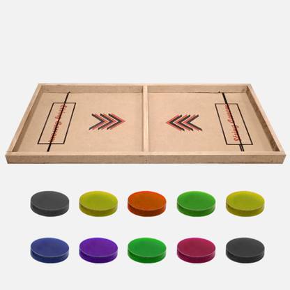 play run ™String Hockey Table Board Game | Fast Sling Puck Board Game ...