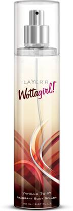 LAYER'R Wottagirl Vanilla Twist Long Lasting Fragrance Body Spray - For ...