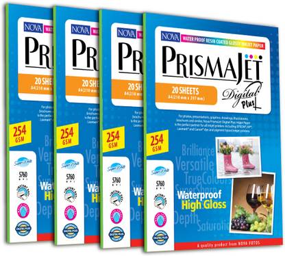 Flipkart.com | NOVA PRISMAJET Digital Plus High Glossy Water Proof ...