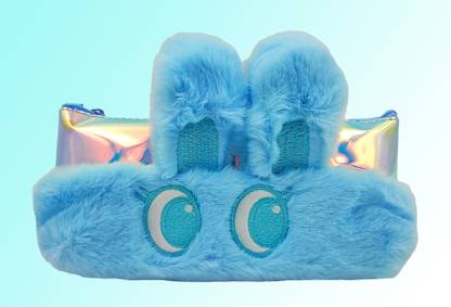 Flipkart.com | poksi cute rabbit fur pouch for girls and boys|pencil ...