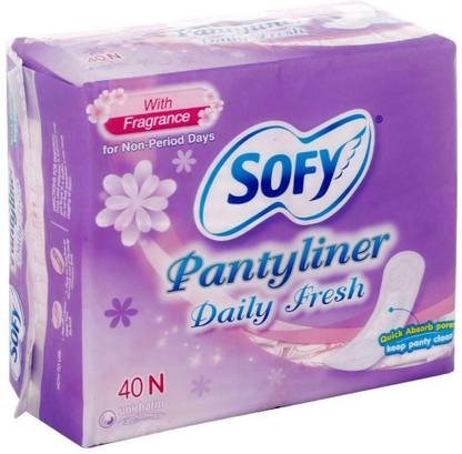 SOFY Pantyliner, 40 Pcs (Pack Of 1) Pantyliner | Buy Women Hygiene ...