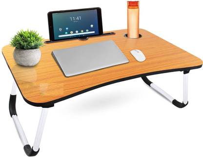 OANGO Wood Portable Laptop Table Price in India - Buy OANGO Wood ...