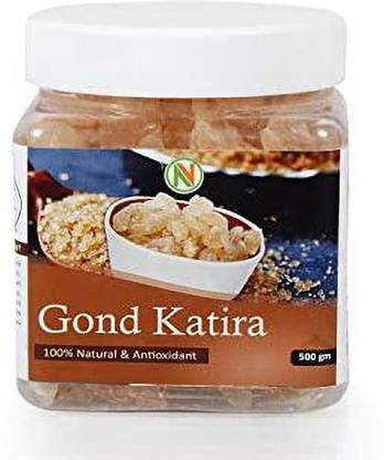 Nature Vit Pure Natural Gond Katira, 500g (Jar Pack) (Edible Gum ...