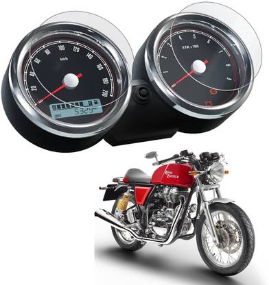 Tuta Tempered Tempered Glass Guard for Royal Enfield Continental GT 650 ...