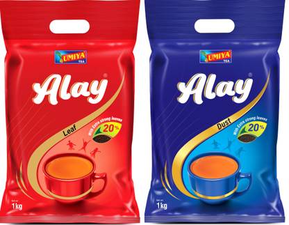 umiya Tea Alay Leaf & Tea Alay Dust 1 kg PACK OF 2 Tea Pouch Price in ...