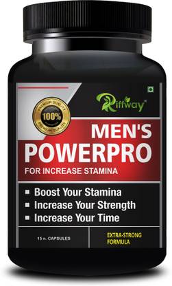 Riffway Mens Power Pro Shilajit Capsules For Long Timing Bigger Harder ...