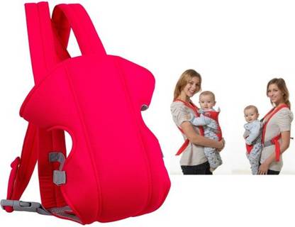 TNC TRINETRA 2-in-1 Adjustable Baby Carrier bag ( red ) Front Carry ...