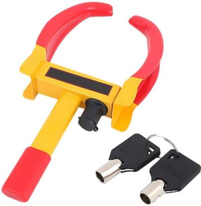 Grizzly Heavy Duty Anti Theft Security Car Wheel Lock Clamp Towing ...