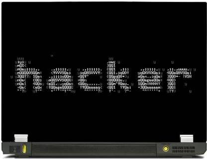 Skinkart Hacker Laptop Skin Type 35 (Screen Size 14.1 inch) Premium ...