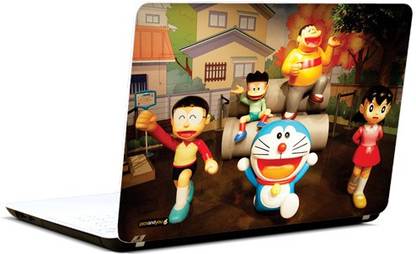 Pics And You Doraemon Cartoon Themed 25 3M/Avery Vinyl Laptop Decal 15. ...