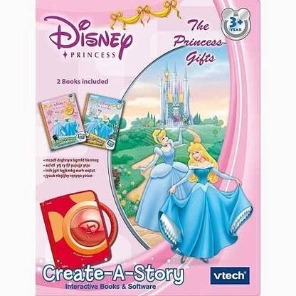 VTECH Create-a-story Disney Princess - Cinderella and Sleeping Beauty ...