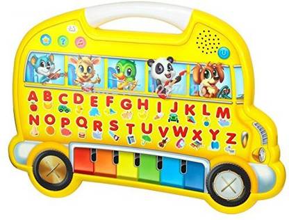 Huile Toys Touch and Learn English Alphabets Learning Bus Price in ...