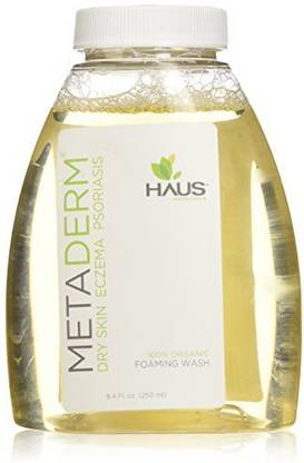 Metaderm Eczema, Psoriasis, & Dry Skin Natural Foaming Wash (Unscented ...