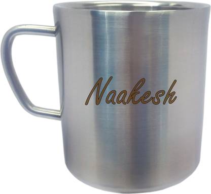 DJ Naakesh Personalised Double Walled Stainless Steel Coffee Mug Price ...