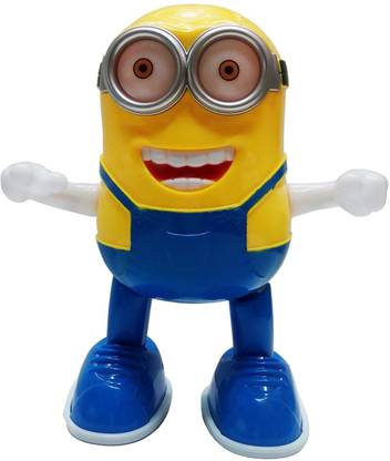 Gift World Minion Singing / Dancing Battery Operated Musical Flash ...