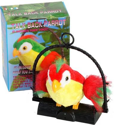 FairToys Talk Back Parrot - Battery Operated Toy - Talk Back Parrot ...
