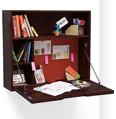 Urban Ladder Fleming Folding Solid Wood Study Table Price in India ...