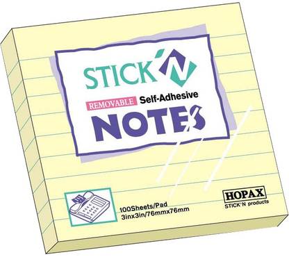 Flipkart.com | Stick N Notes 100 Sheets Post-its Lines Note