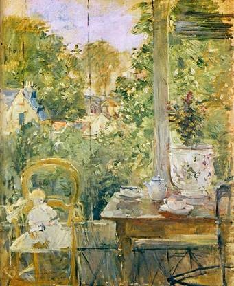 The Museum Outlet - 1876 Berthe Morisot Psyche, Detail PEINTURE Detail ...