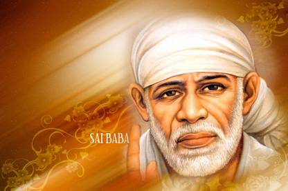 Poster of Sai baba Paper Print - Religious posters in India - Buy art ...