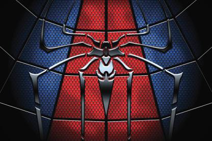 Spiderman Mark Paper Print - Animation & Cartoons posters in India ...