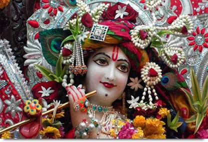 Beautiful Krishna Paper Print - Religious posters in India - Buy art ...