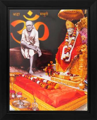 Sai Baba / Saibaba Poster Paper Print - Art & Paintings, Religious ...